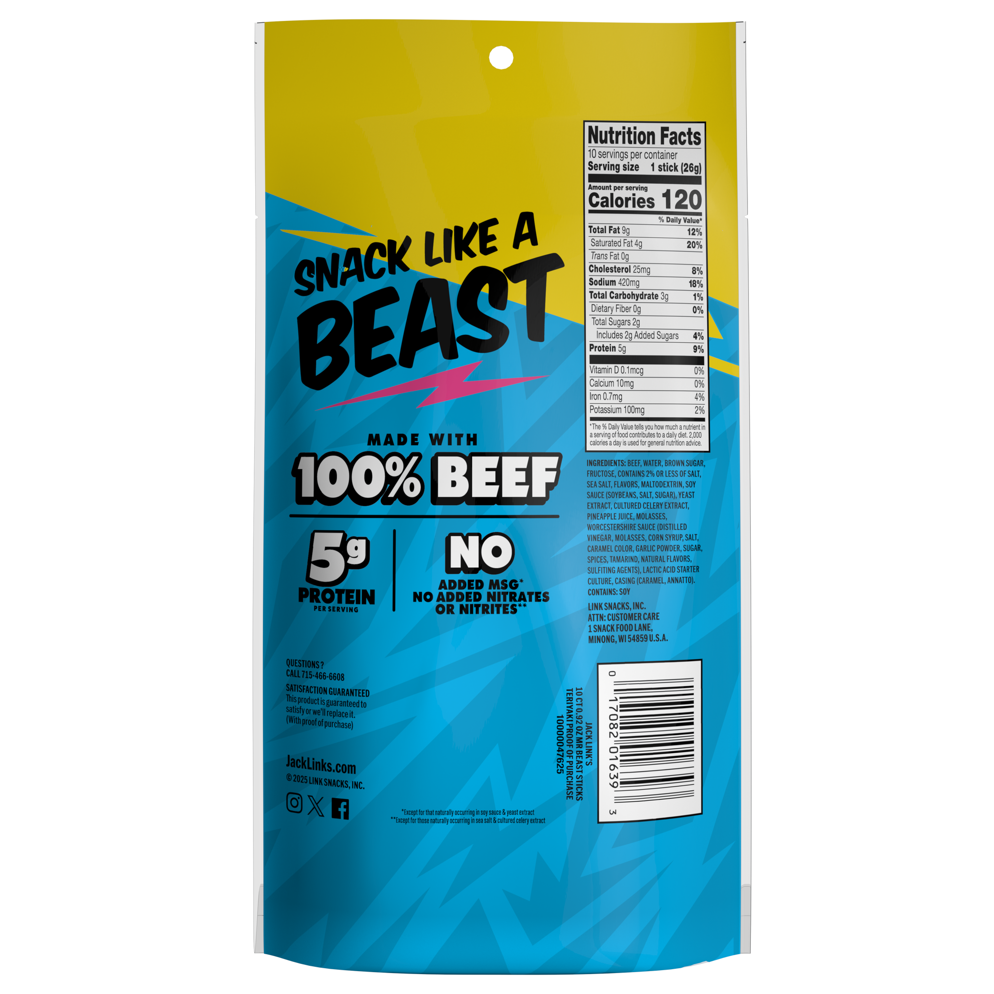 MrBeast x Jack Link's | MrBeast x Jack Link's | Snack like a beast